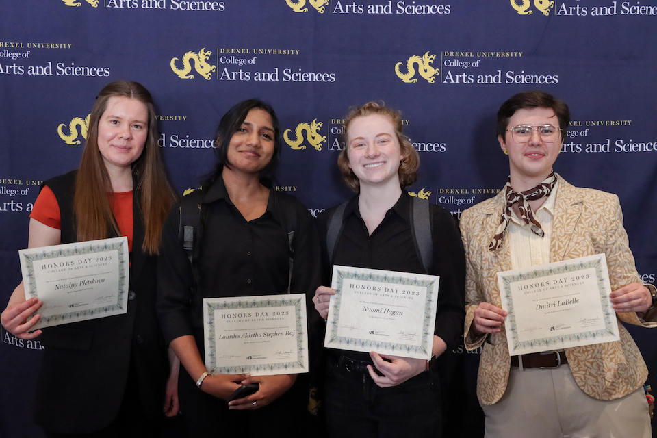 College of Arts and Sciences to Celebrate Student Achievement on Honors Day 2024 | CoAS | Drexel ...