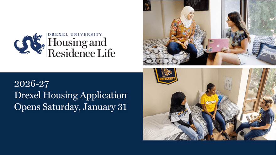 2026-27 Drexel Housing Options for Second-Year Students