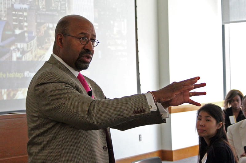 Mayor Nutter Talks Leadership, Determination at LeBow