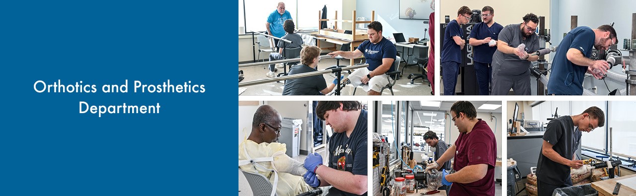 Orthotics and Prosthetics Department | College of Nursing and Health ...