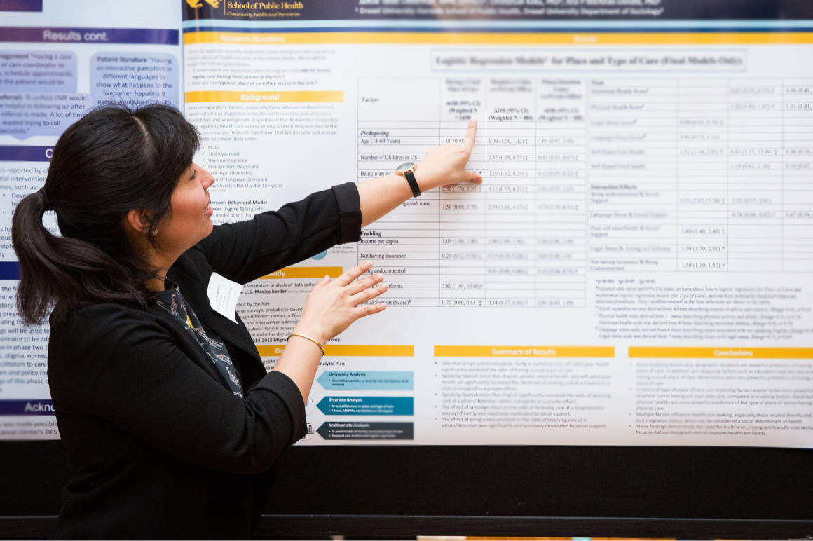 Students Highlight Their Research at a Virtual Poster Session | Drexel ...