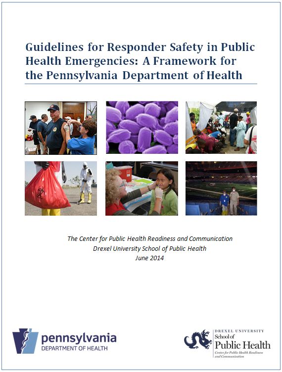 Public Health Responder Safety - A Framework | Drexel Dornsife School ...