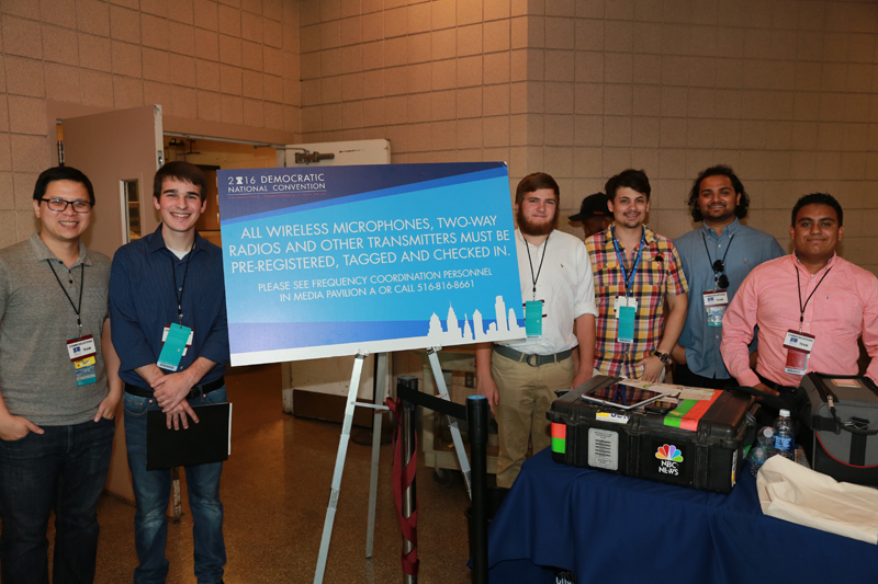 CoE Students at the Democratic National Convention | Drexel Engineering
