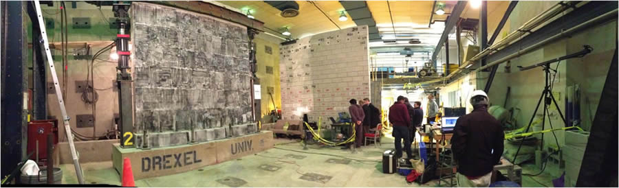 Hess Laboratories Hosts Large-Scale Structural Testing | Drexel Engineering