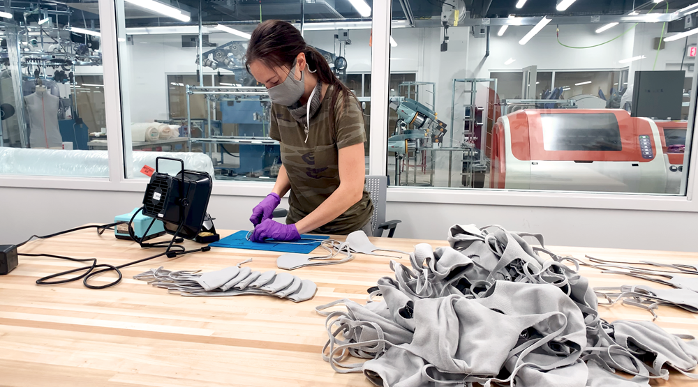 Covid-19 Response: MAKE MASKS @ Drexel | Center for Functional Fabrics