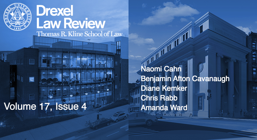 Home | Law Review | Drexel University Thomas R. Kline School of Law