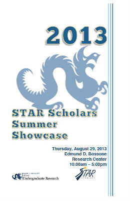 STAR Scholars Summer Showcase - Pennoni Honors College
