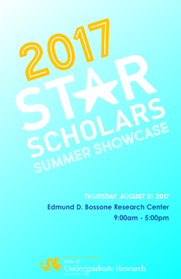 STAR Scholars Summer Showcase - Pennoni Honors College