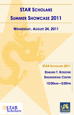 STAR Scholars Summer Showcase - Pennoni Honors College