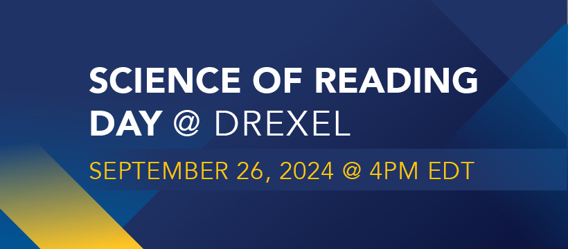 Science of Reading Day at Drexel Brings “Hope” to Literacy Crisis ...
